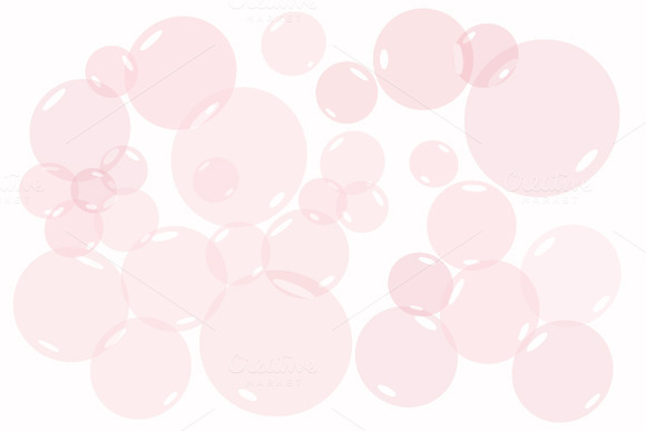 Pink Bubbles Clip Art ~ Illustrations on Creative Market