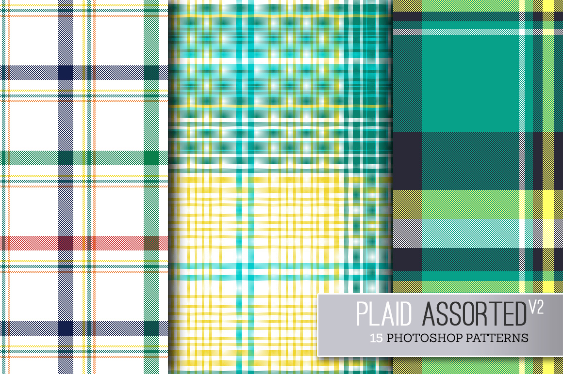 Plaid Assorted V2.0 ~ Patterns on Creative Market