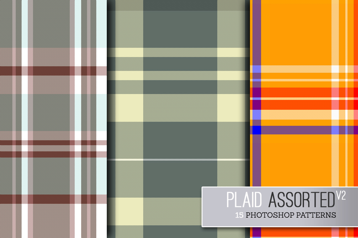 Plaid Assorted V2.0 ~ Patterns on Creative Market