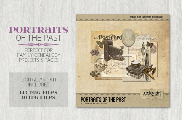 Portraits of the Past ~ Illustrations on Creative Market
