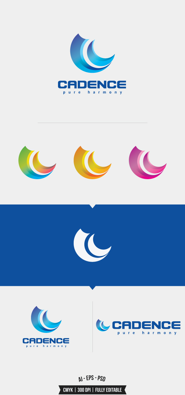 Cadence Logo Template ~ Logo Templates on Creative Market