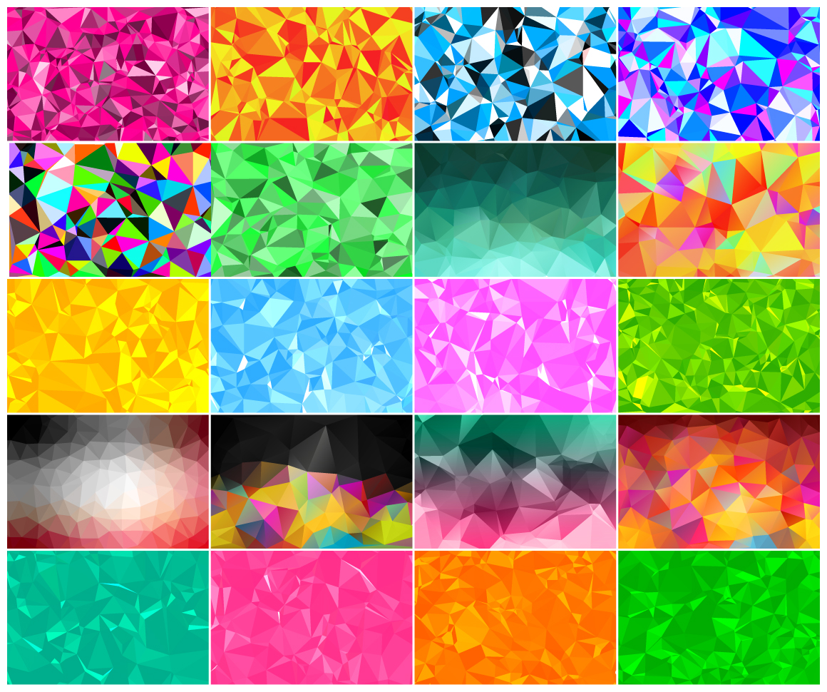 Polygons Galore 4 ~ Illustrations on Creative Market