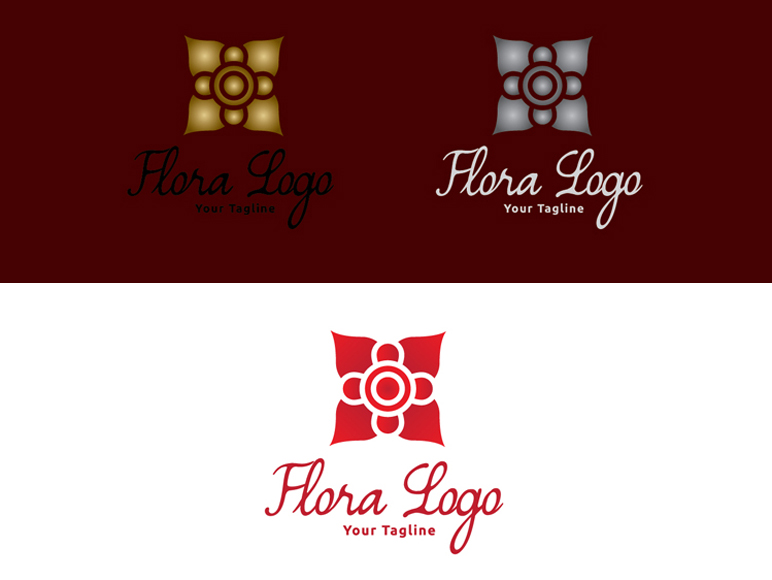 Flora Logo ~ Logo Templates on Creative Market