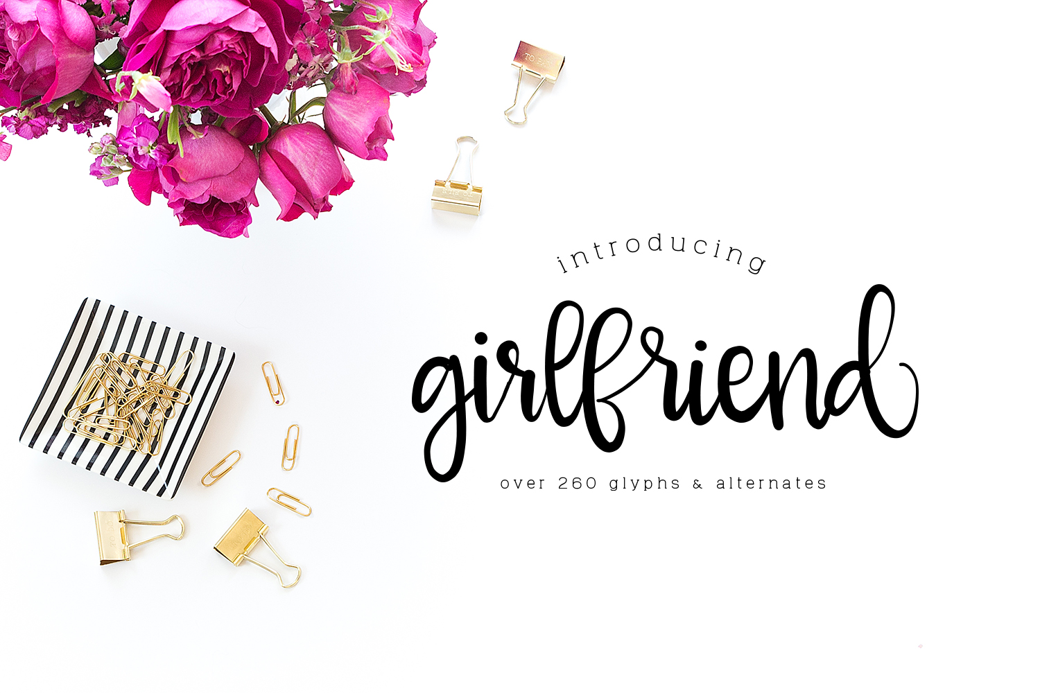 Girlfriend ~ Script Fonts on Creative Market