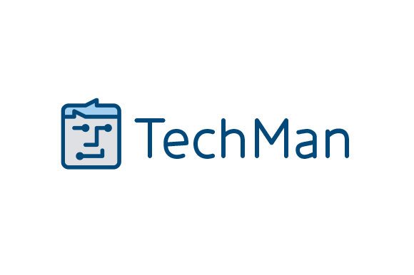 Tech Man Logo ~ Logo Templates on Creative Market