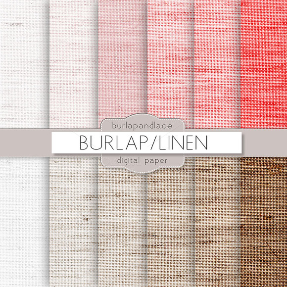 Coral red/brown digital paper ~ Patterns on Creative Market