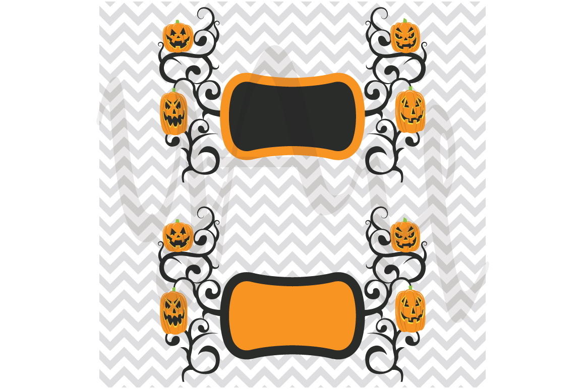 Halloween Frame ClipArt ~ Illustrations on Creative Market