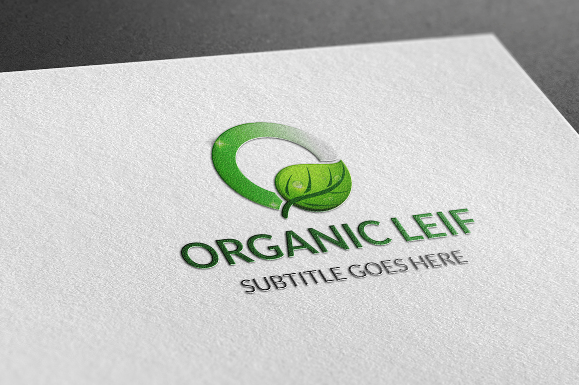 Organic Leif Logo ~ Logo Templates on Creative Market