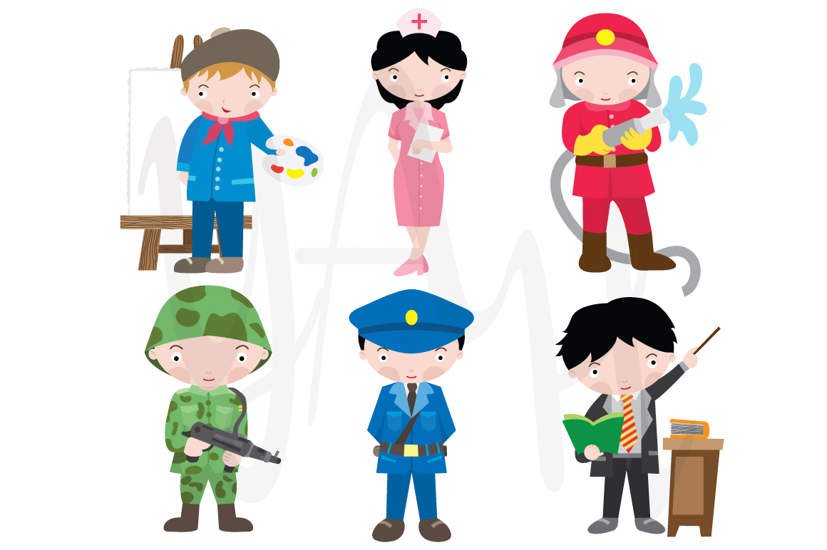 Occupations Clip Art ~ Illustrations on Creative Market