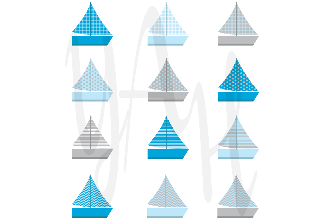 Sail Boat Patterns ~ Illustrations on Creative Market