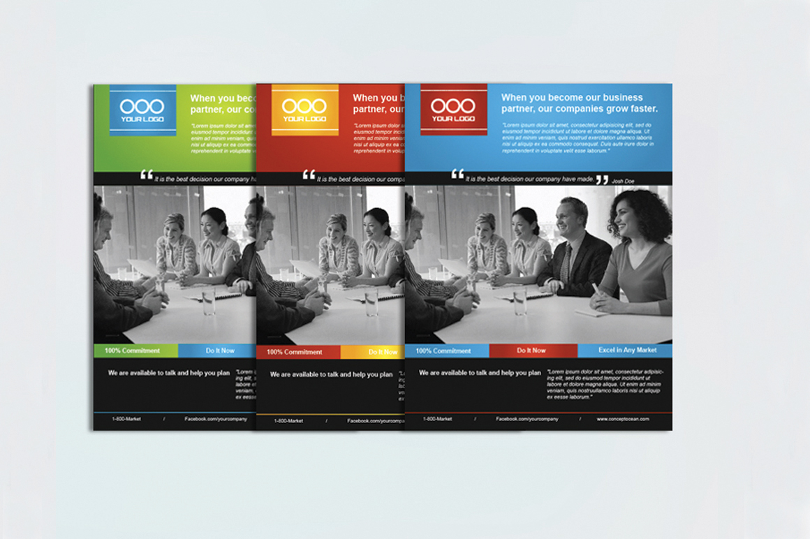 Multi-use Poster/Flyer Template ~ Flyer Templates on Creative Market