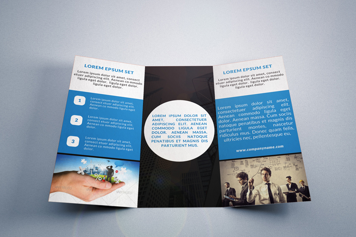 Corporate Multipurpose Trifold 1 ~ Brochure Templates on Creative Market