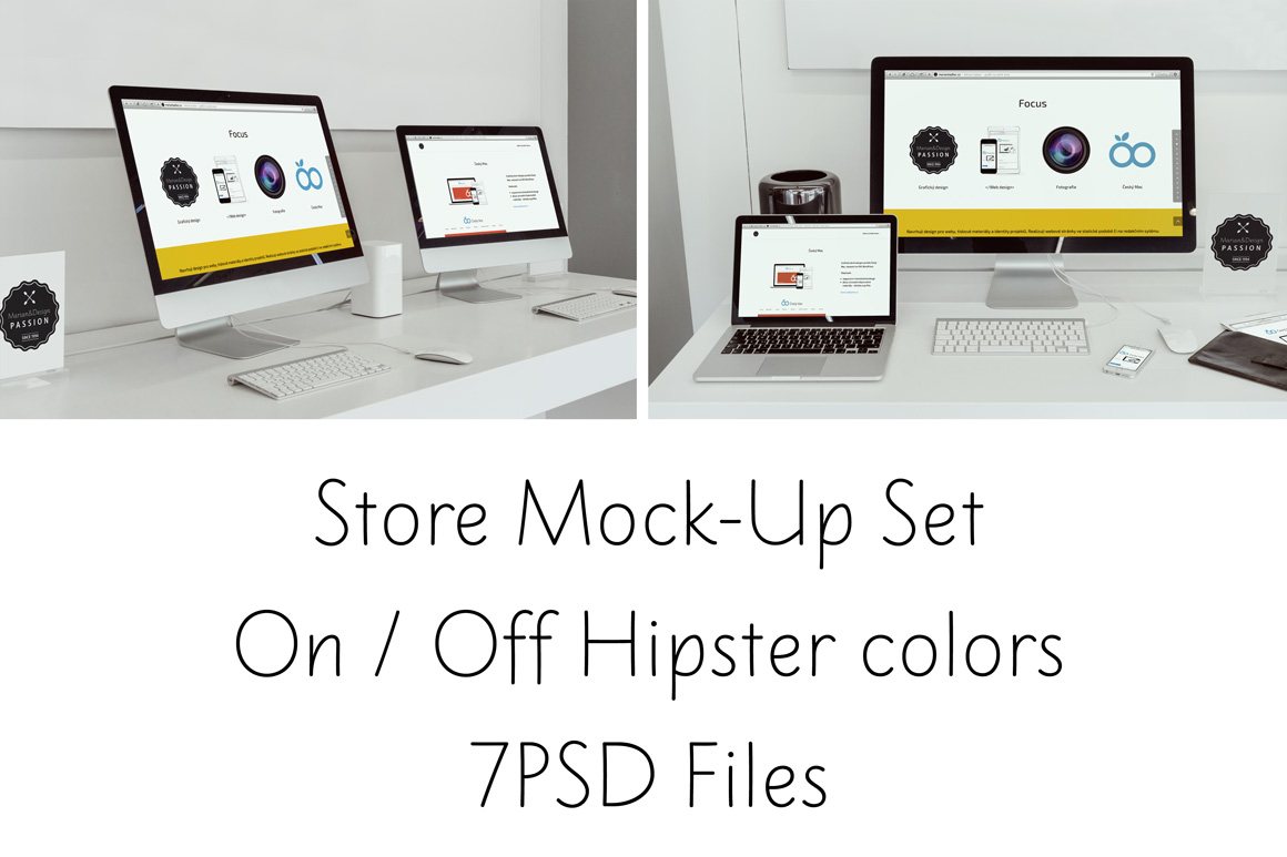 Store Mock-Up Set ~ Product Mockups on Creative Market