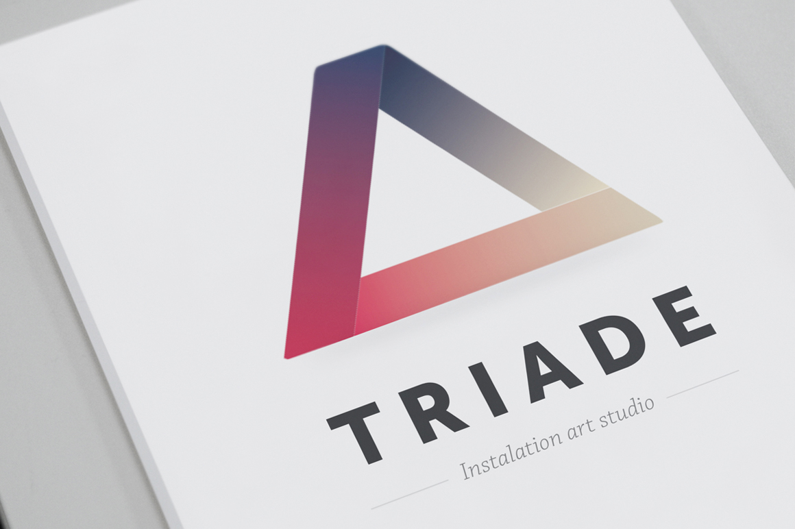 Triade logo ~ Logo Templates on Creative Market