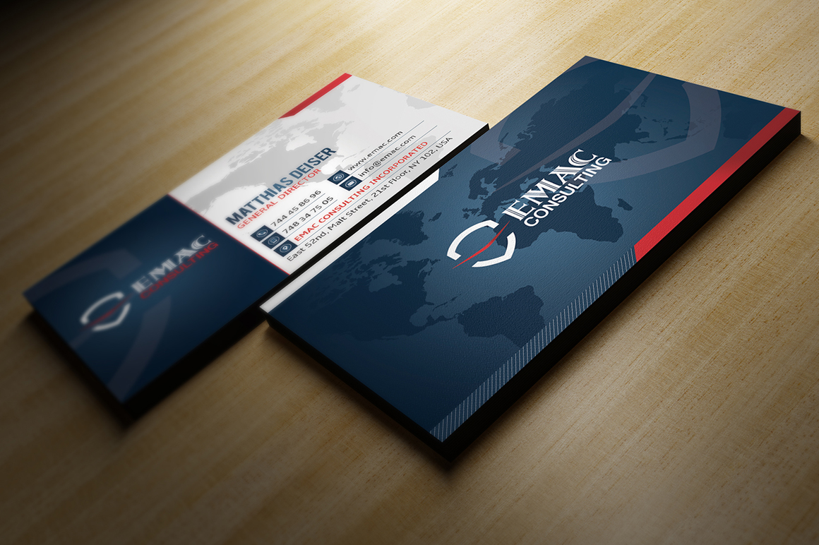 Corporate Business Card ~ Business Card Templates on Creative Market