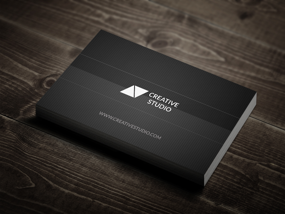 Dark Creative Business Card ~ Business Card Templates on Creative Market