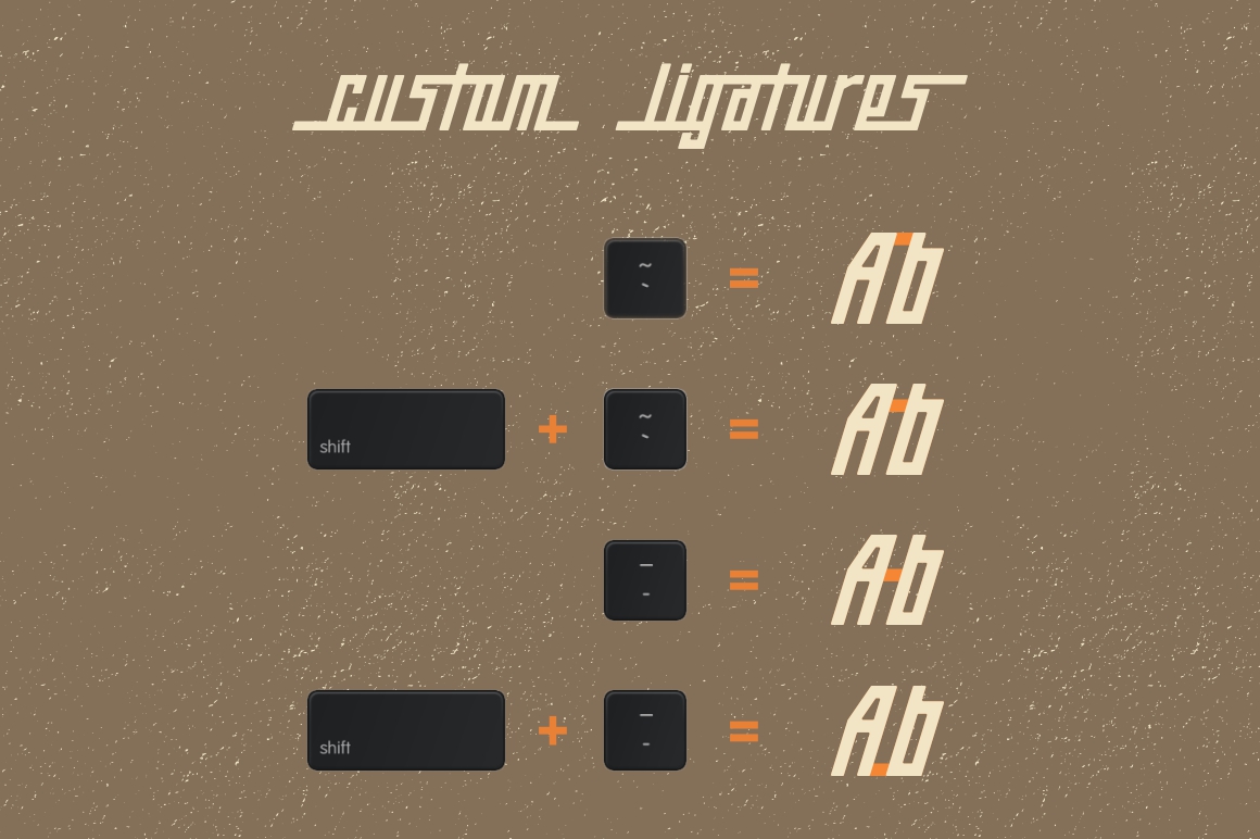 Monogram Typeface ~ Sans Serif Fonts on Creative Market