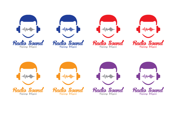 Radio Sound Logo ~ Logo Templates on Creative Market