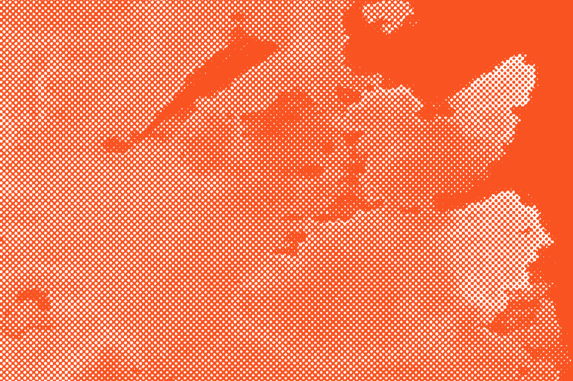 Halftone Watercolor Brushes ~ Brushes on Creative Market