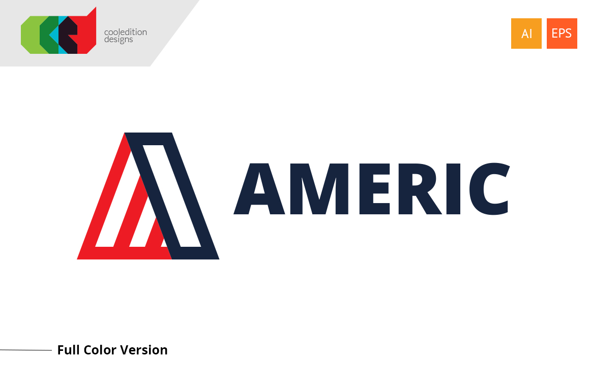Americ - Logo Template ~ Logo Templates on Creative Market