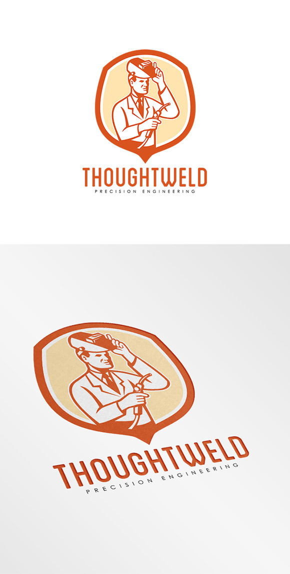 Thoughtweld Precision Engineering Lo ~ Logo Templates on Creative Market