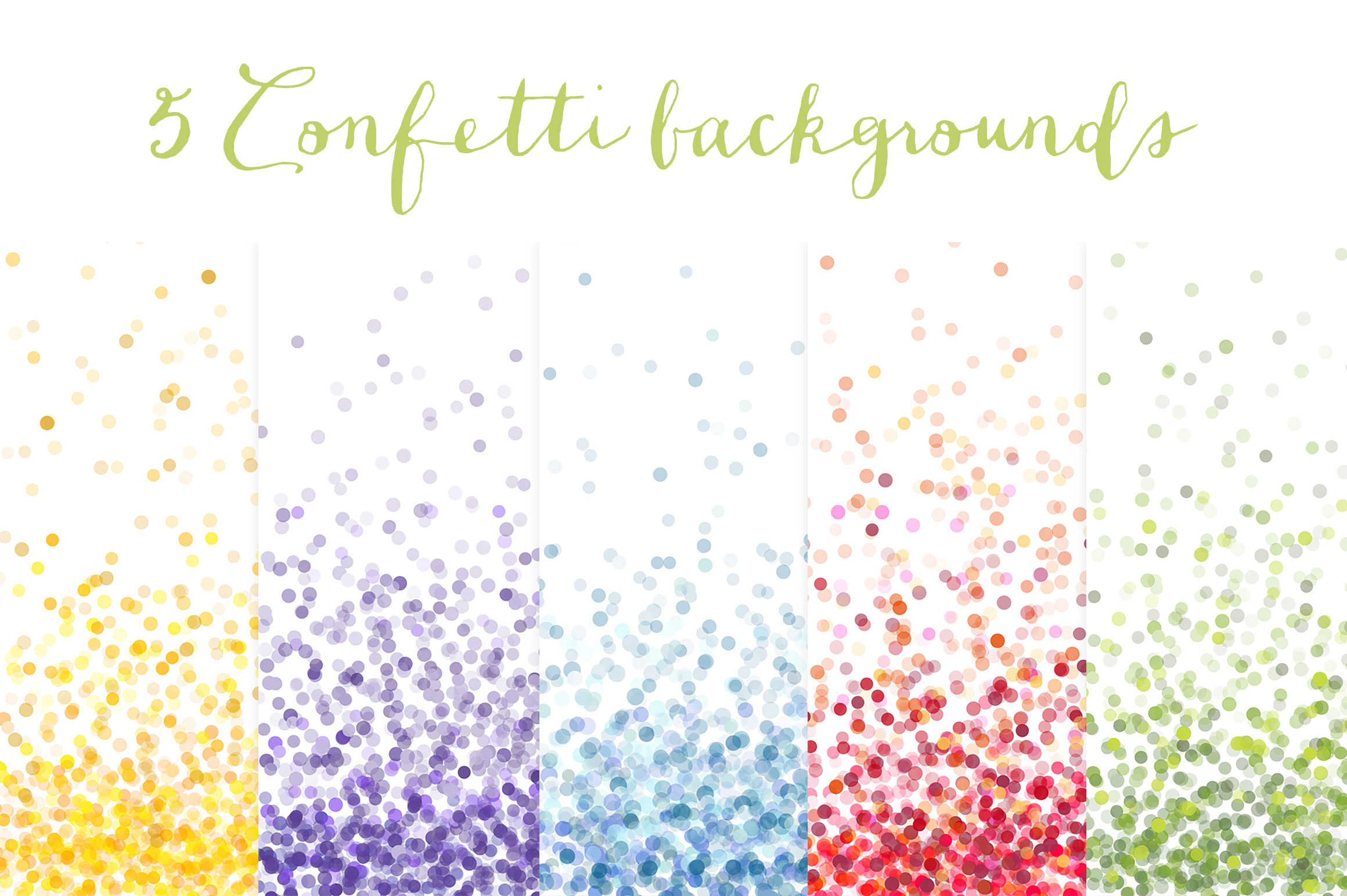 Confetti Background For Powerpoint