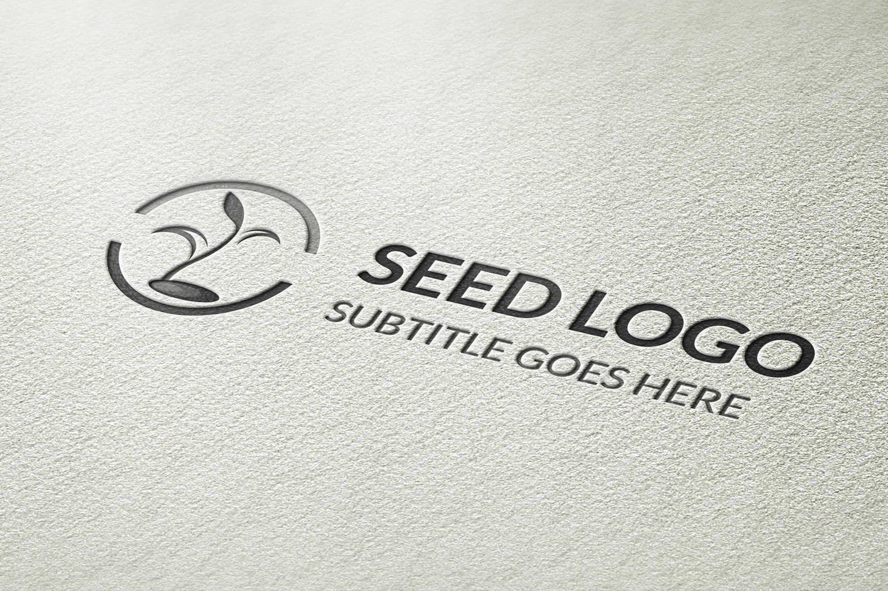 Seed Logo ~ Logo Templates on Creative Market