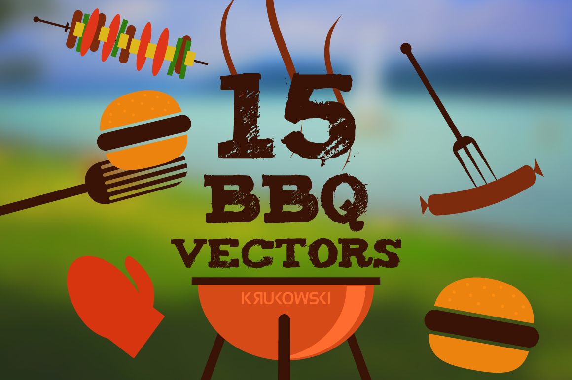 BBQ Vector Set ~ Illustrations on Creative Market