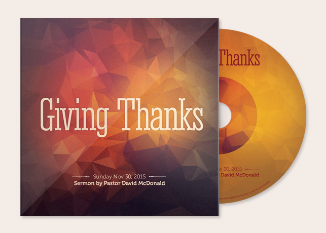 Giving Thanks Church Template Bundle ~ Templates on Creative Market