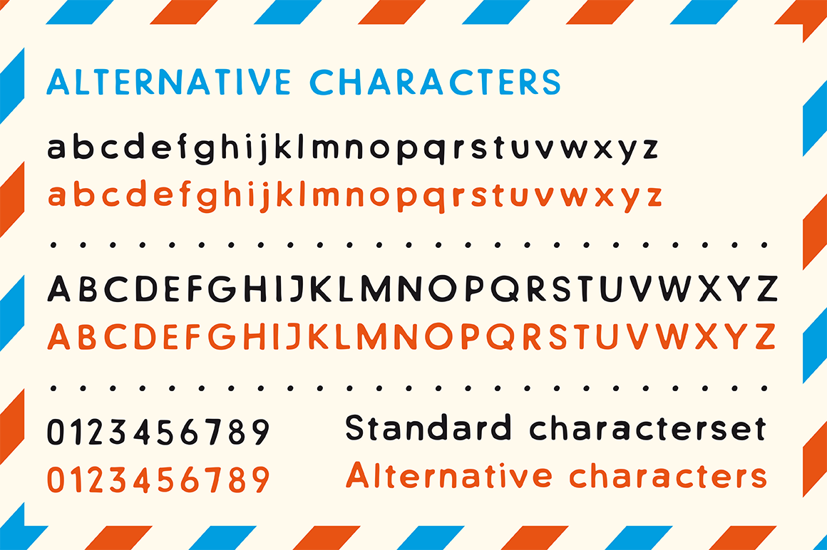 CA Postal ~ Sans Serif Fonts on Creative Market