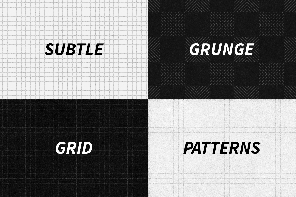 Subtle Grunge Grid Patterns ~ Patterns on Creative Market