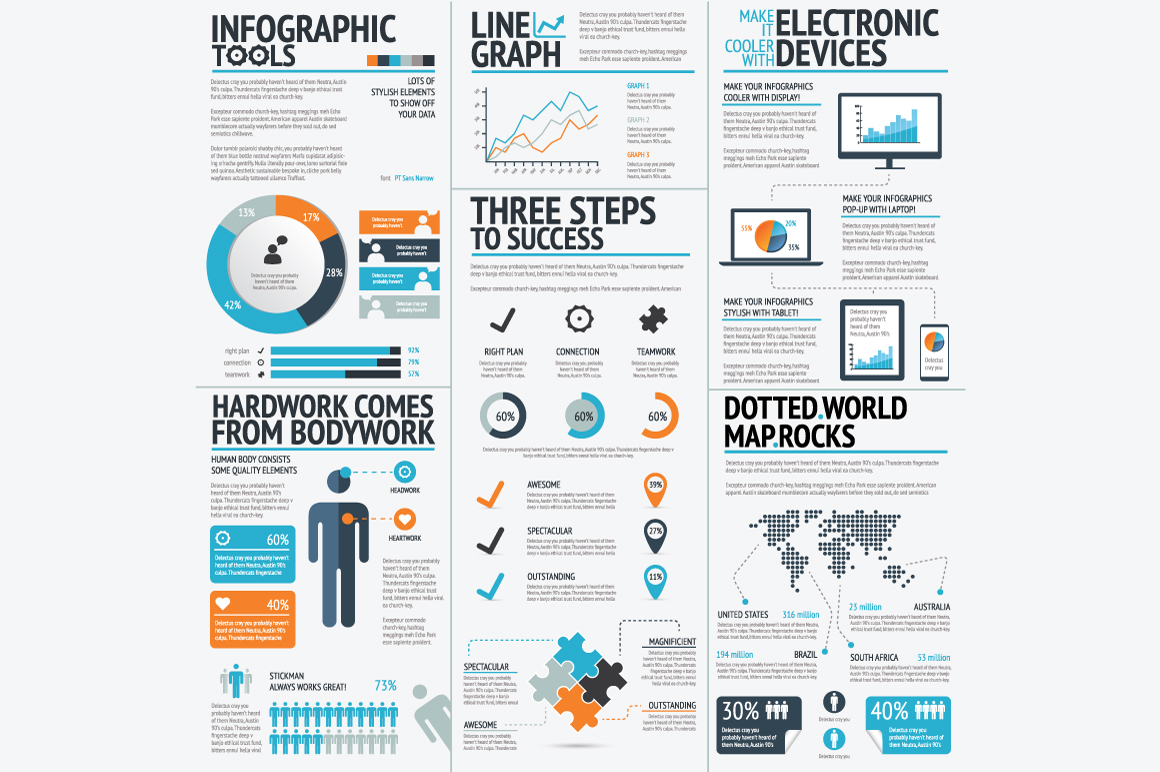 Infographics Tools Set ~ Illustrations on Creative Market