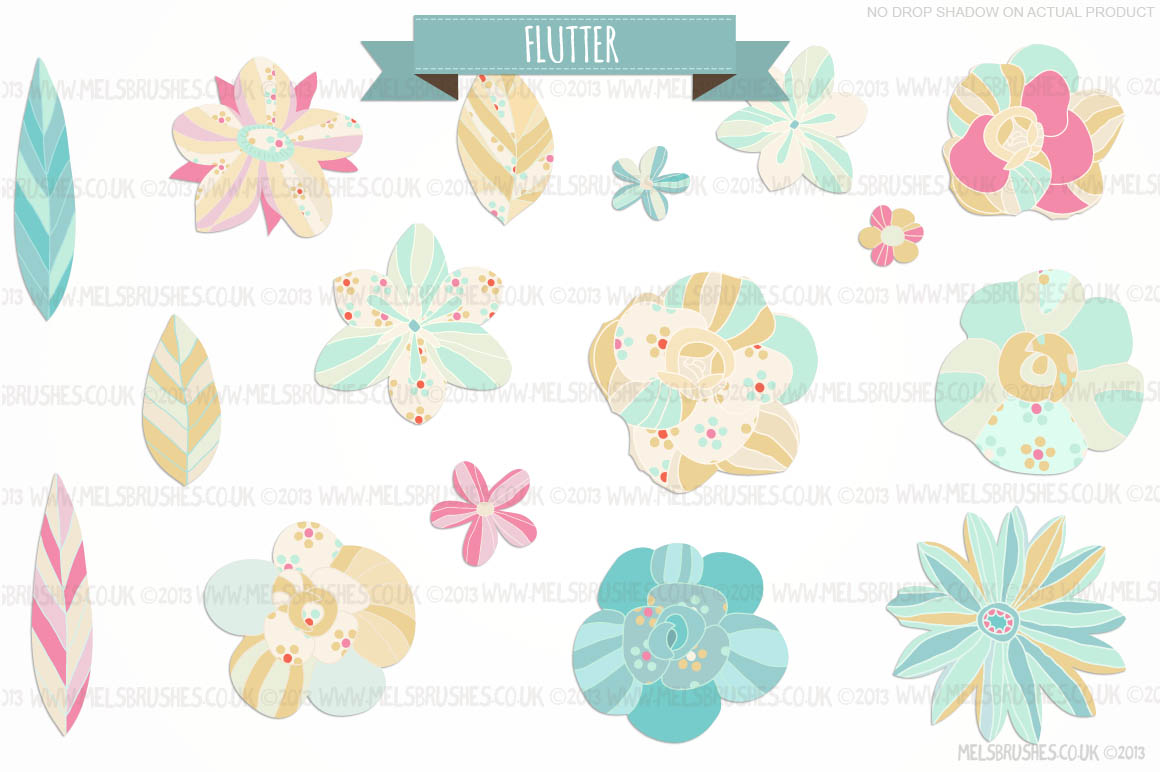 Flutter ~ Illustrations on Creative Market