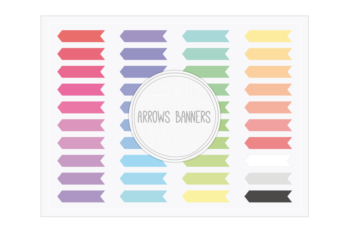 Arrows Banners ~ Objects on Creative Market