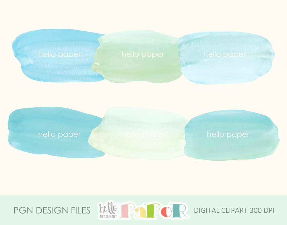 ocean background watercolor ~ Illustrations on Creative Market