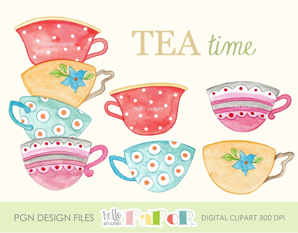 Tea time ~ Illustrations on Creative Market