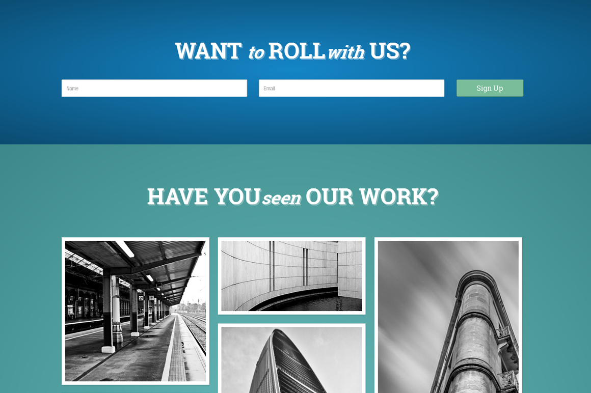 Roller - Responsive HTML Template ~ Bootstrap Themes on Creative Market