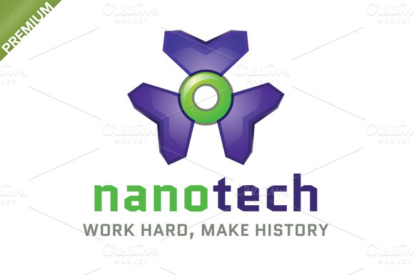 Nanotech Logo ~ Logo Templates on Creative Market