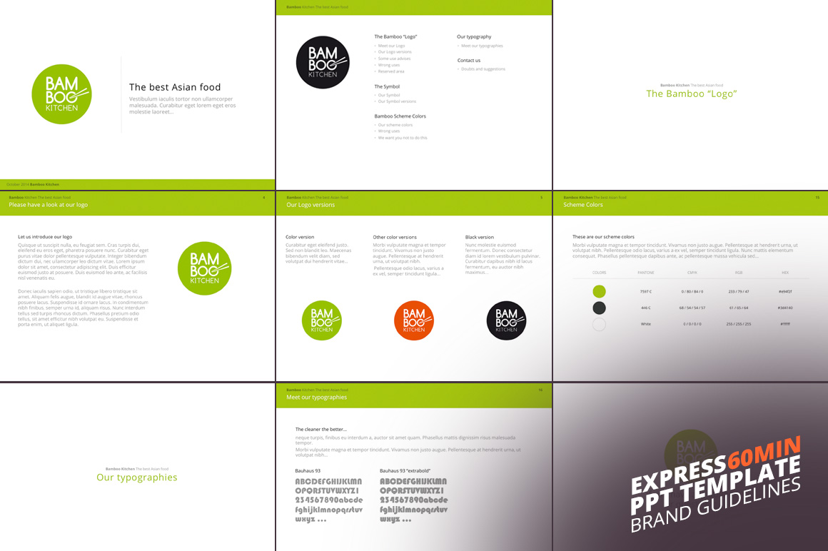 PowerPoint "EXPRESS" template ~ Presentation Templates on Creative Market