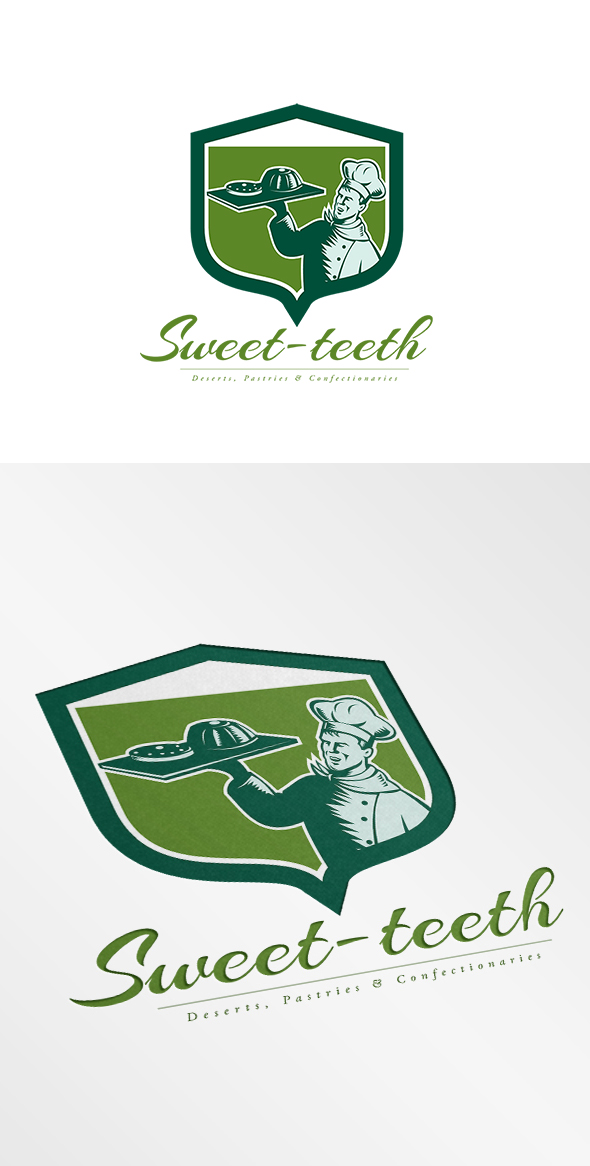 Sweet Tooth Desserts Logo ~ Logo Templates on Creative Market