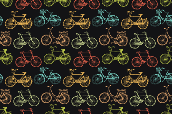 Vintage bicycle ~ Illustrations on Creative Market