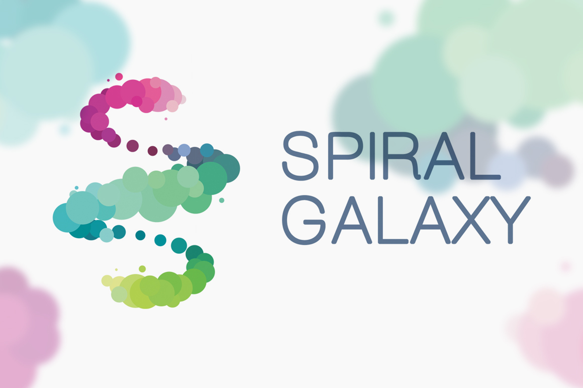 Spiral Galaxy Logo Template ~ Logo Templates on Creative Market