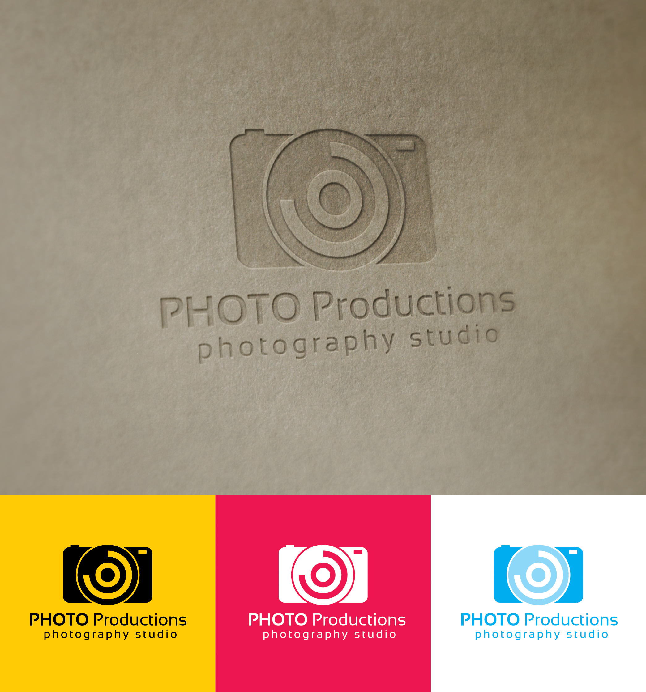 Photography Studio Logo Template ~ Logo Templates on Creative Market