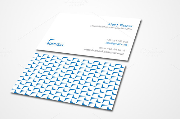 Pattern Business Card ~ Business Card Templates on Creative Market