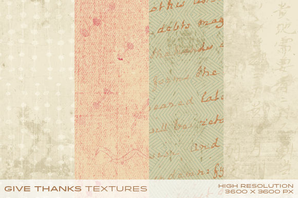 Give Thanks Textures ~ Textures on Creative Market