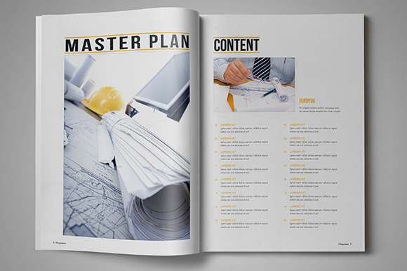 Business Magazine Template ~ Magazine Templates on Creative Market