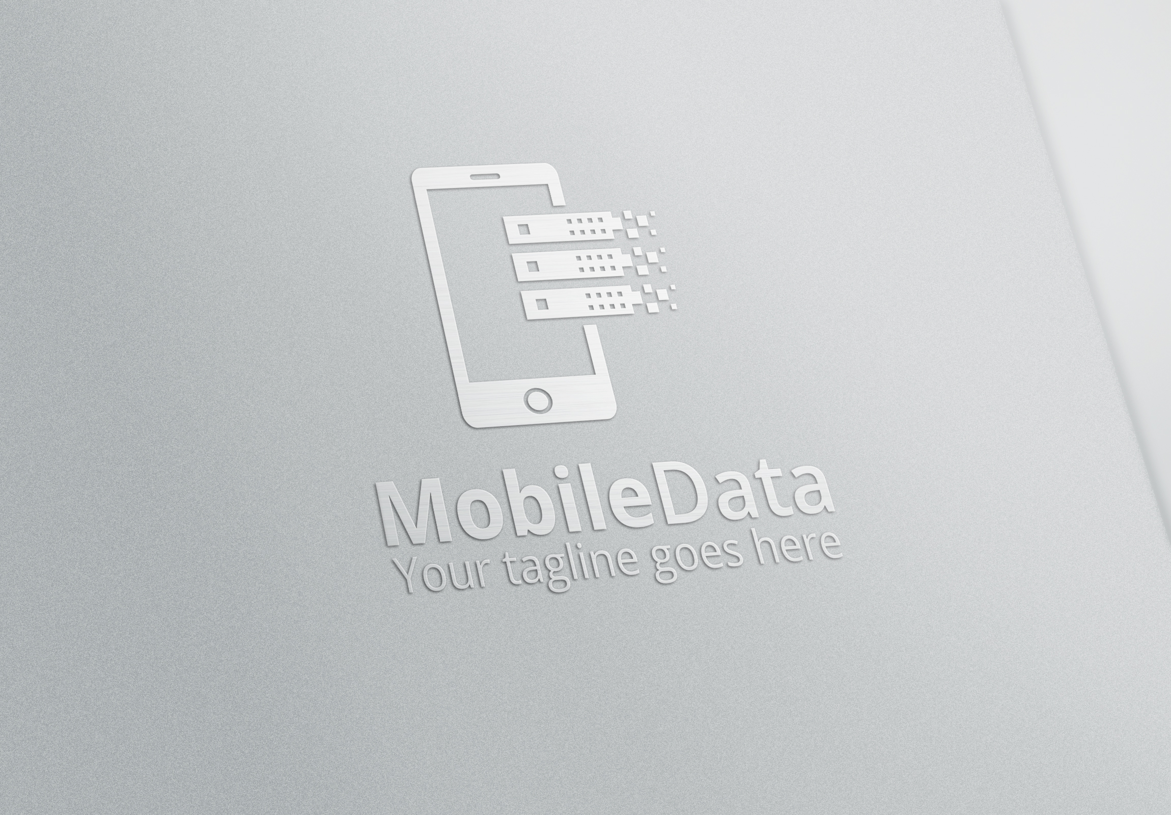 Mobile Data Logo ~ Logo Templates on Creative Market