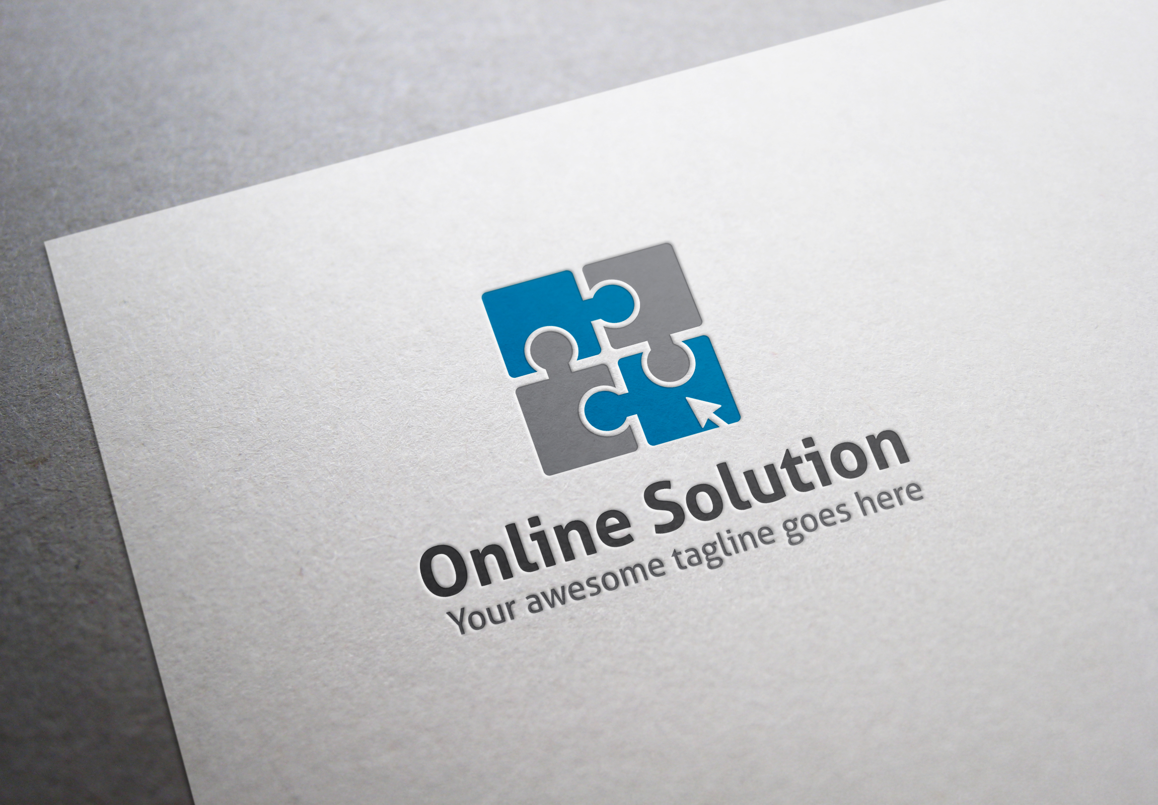 Online Solution Logo ~ Logo Templates on Creative Market