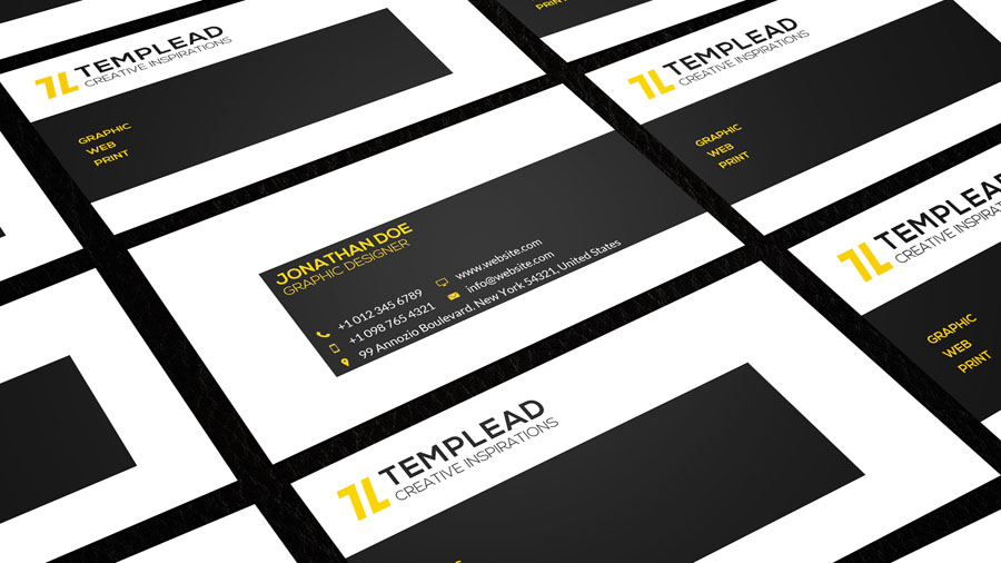 Creative Business Card CM113 ~ Business Card Templates on Creative Market