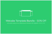 Blocks - iPhone App Website Template ~ Website Templates on Creative Market